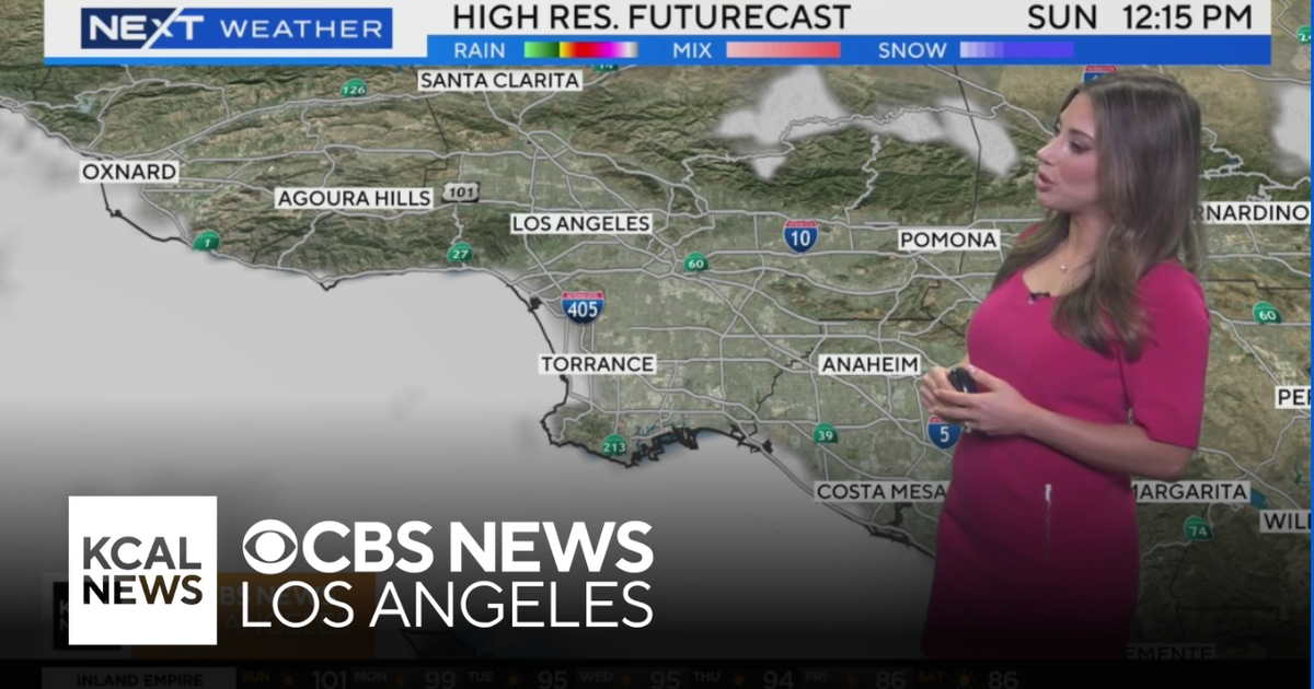 Alex Biston's 6 a.m. forecast | NEXT Weather - CBS Los Angeles