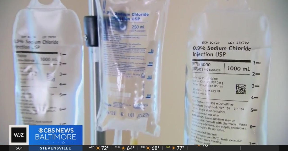 IV fluid shortage impacts hospitals with closure of NC plant - CBS ...
