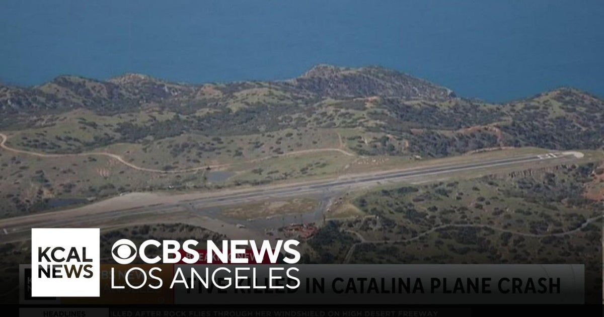 5 dead in Catalina Island plane crash - CBS Los Angeles