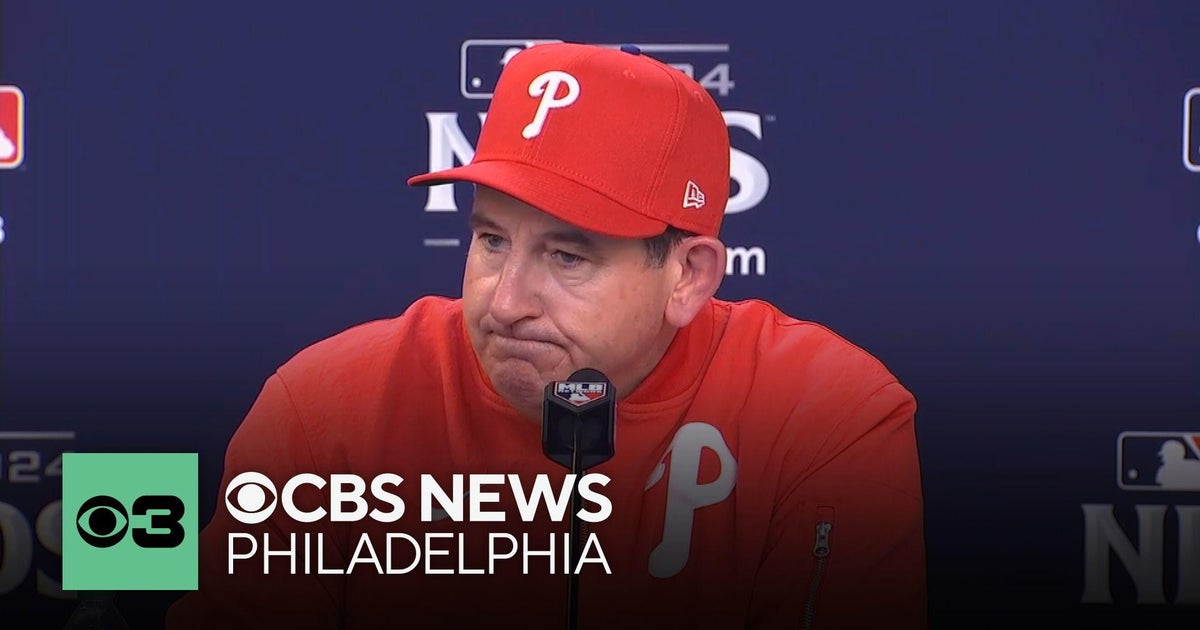 Philadelphia Phillies manager Rob Thomson press conference after NLDS ...
