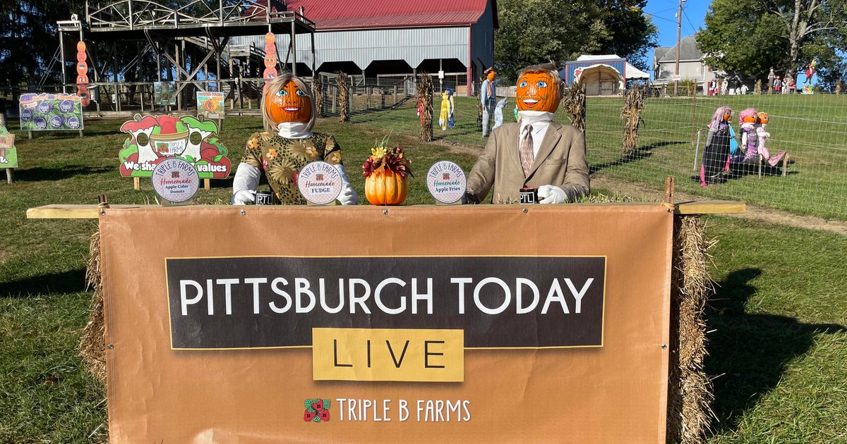 Enjoying a fall-tastic adventure at Triple B Farms in Monongahela - CBS ...