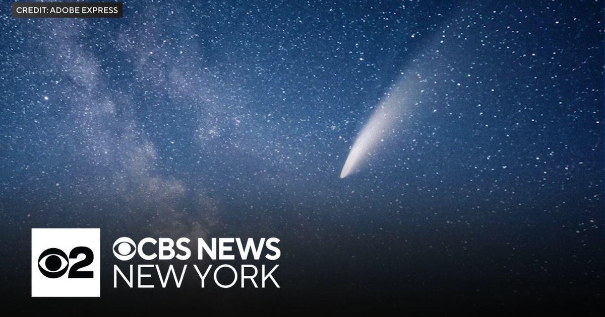 Comet unseen for 80,000 years may be visible in NYC area - CBS New York