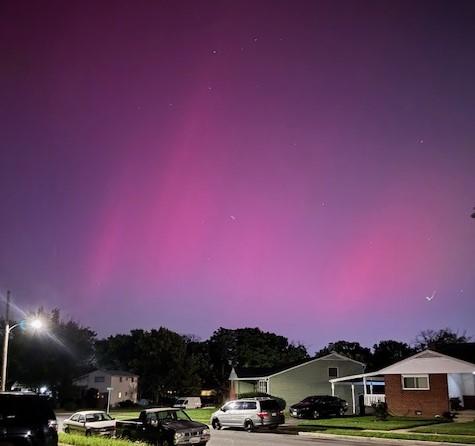 Photos show spectacular Northern Lights in Maryland
