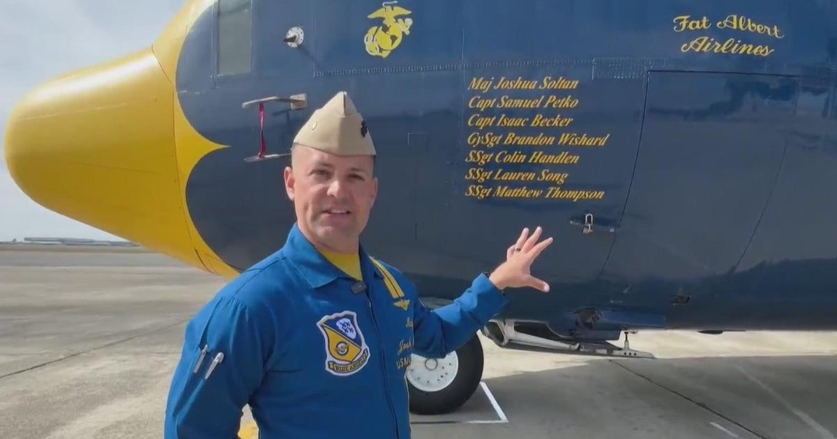 Fat Albert pilot marks his final air show in San Francisco - CBS San ...
