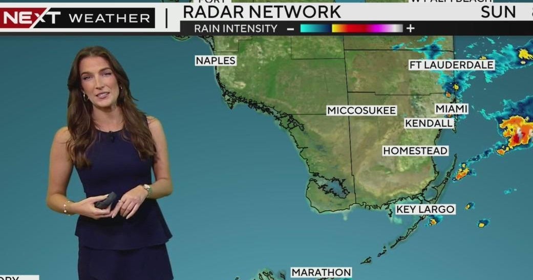 South Florida weekend weather forecast for Sunday 10/13/24 - CBS Miami