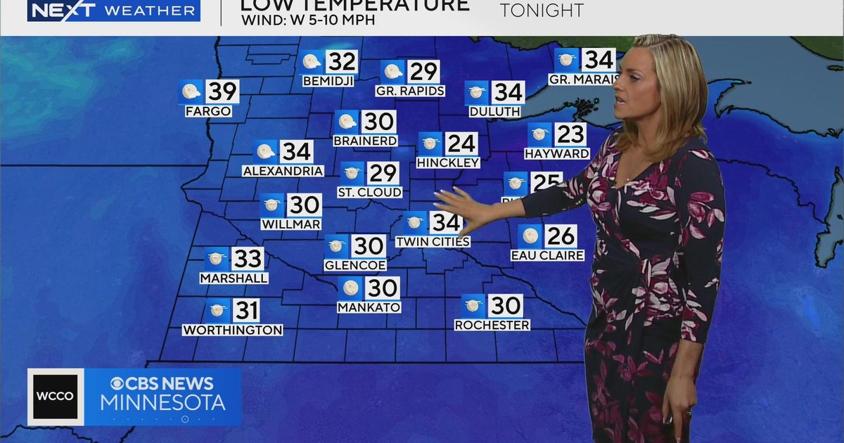 NEXT Weather: 4 p.m. forecast for Minnesota from Oct. 15, 2024 - CBS ...