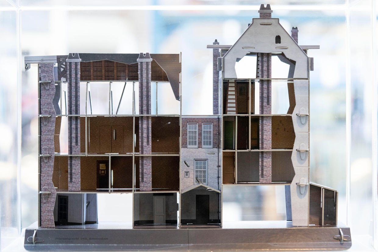 Full-scale replica of Anne Frank's hidden annex coming to NYC - CBS New ...