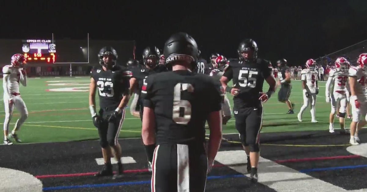 Moon vs. Upper St. Clair high school football highlights - CBS Pittsburgh