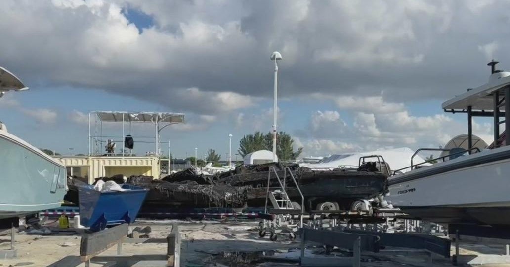 1 dead, 4 others hospitalized after fiery boat explosion in Dania Beach ...