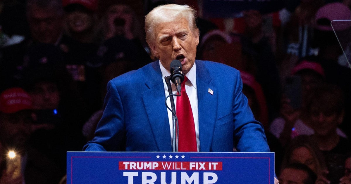 What to know about Trump's divisive Madison Square Garden rally - CBS News