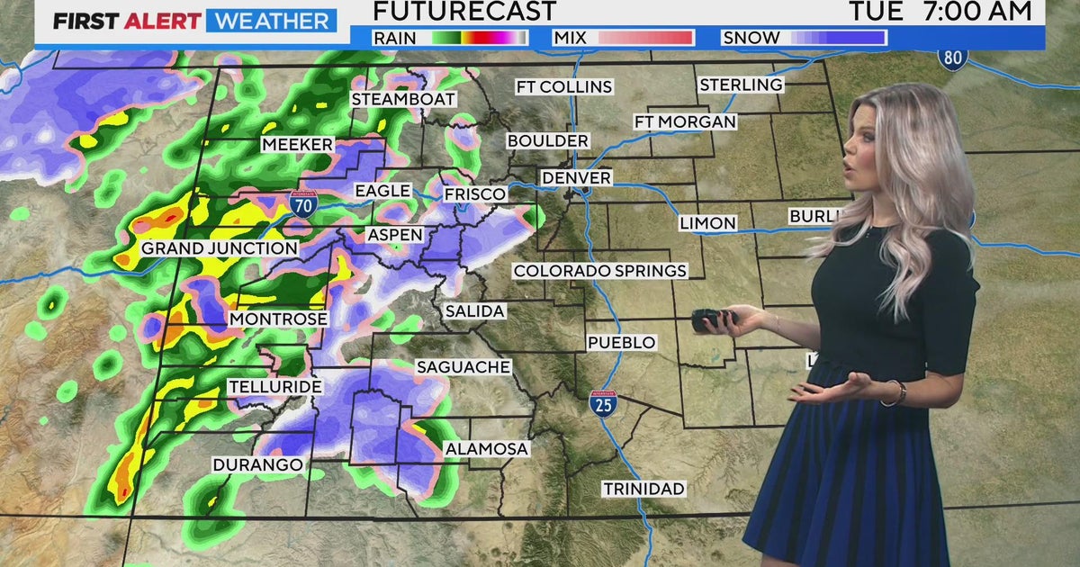 Major cool down and wet weather coming for Colorado and Denver - CBS ...