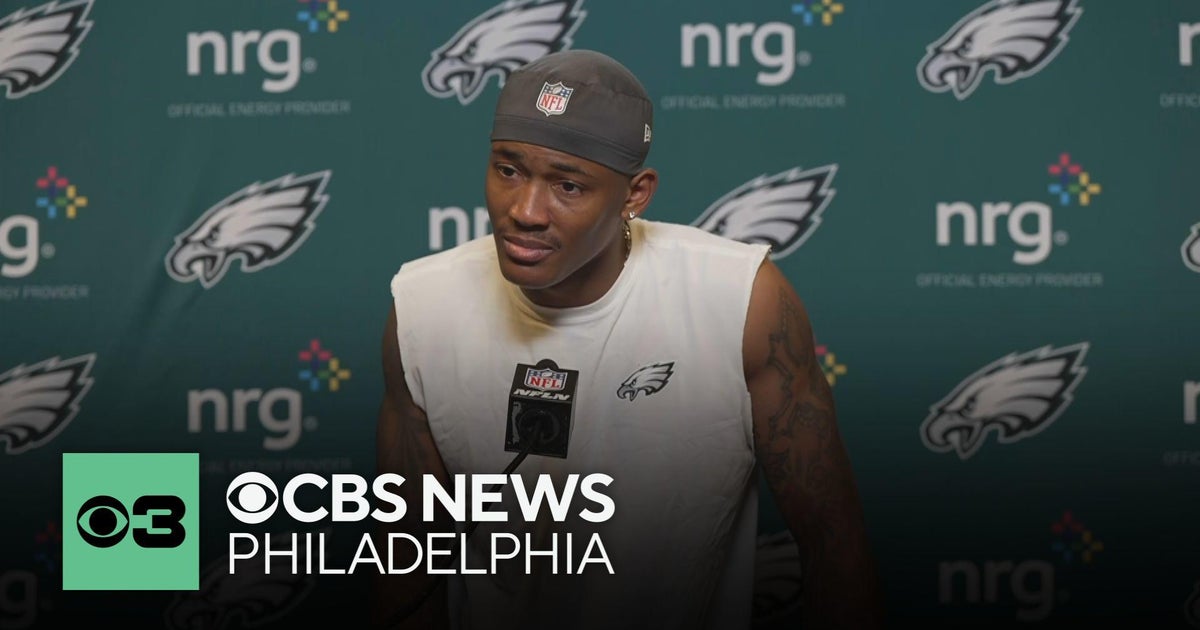 Philadelphia Eagles wide receiver DeVonta Smith discusses Week 8 win ...