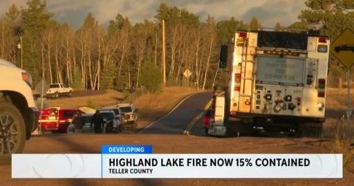 Evacuations remain in place for homes near the Highland Lake Fire - CBS ...