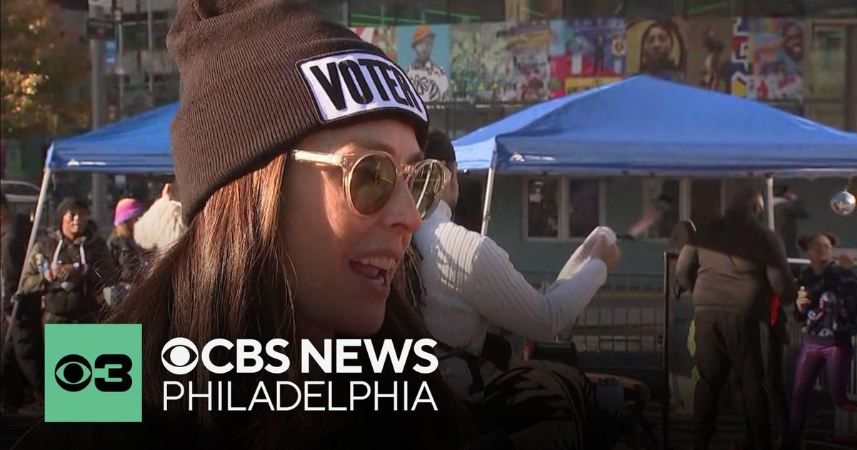 Dancing, excitment as "Party to the Polls" takes over LOVE Park - CBS ...