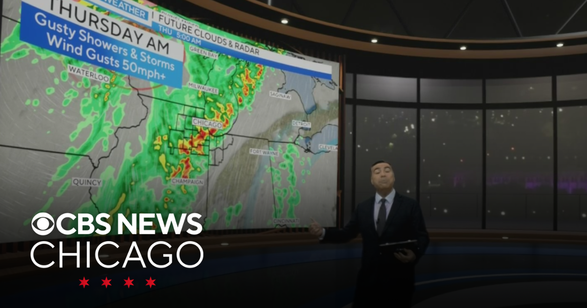 Summerlike again in Chicago Wednesday, rain coming Thursday morning ...