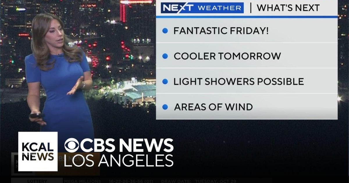 Alex Biston’s 5 a.m. forecast | NEXT Weather - CBS Los Angeles