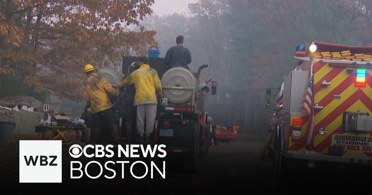 Middleton firefighters work to keep brush fires from reaching homes ...
