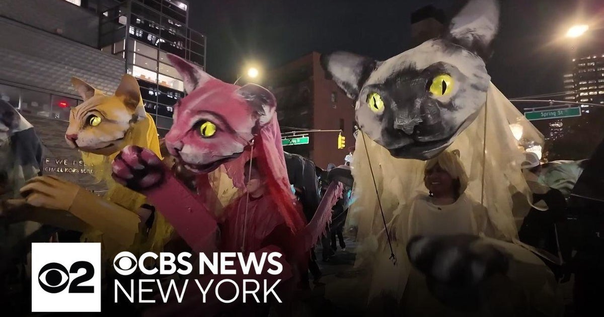 Highlights from NYC's 2024 Village Halloween Parade - CBS New York