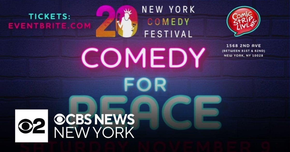 "Comedy for Peace" part of New York Comedy Festival 2024 - CBS New York