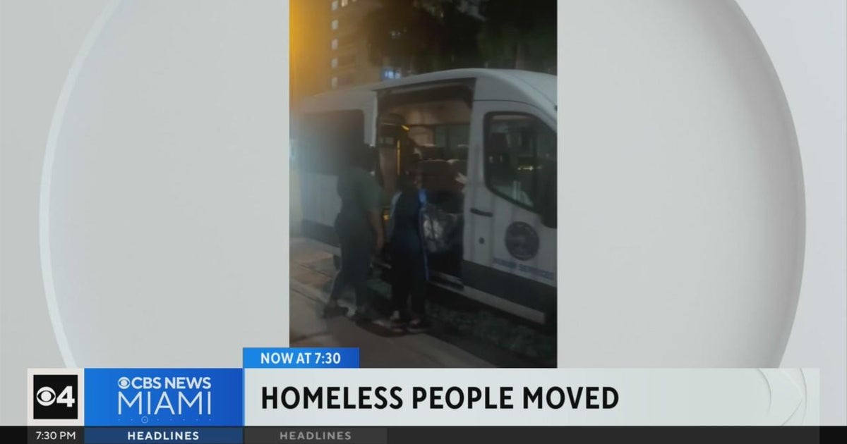 Dozens of people experiencing homelessness in Miami relocated to Miami ...