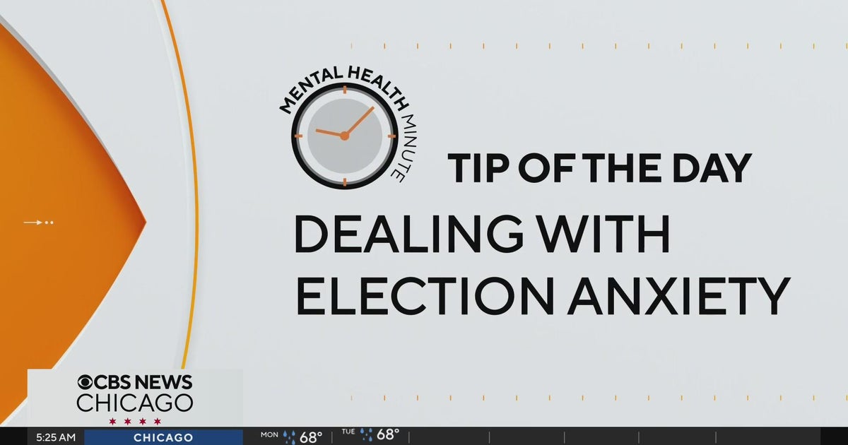 Dealing With Election Anxiety Cbs Chicago