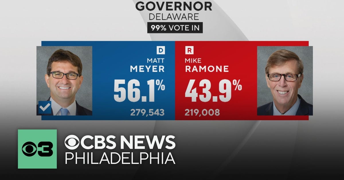 Democrat Matt Meyer is the new Governor-elect of Delaware - CBS ...