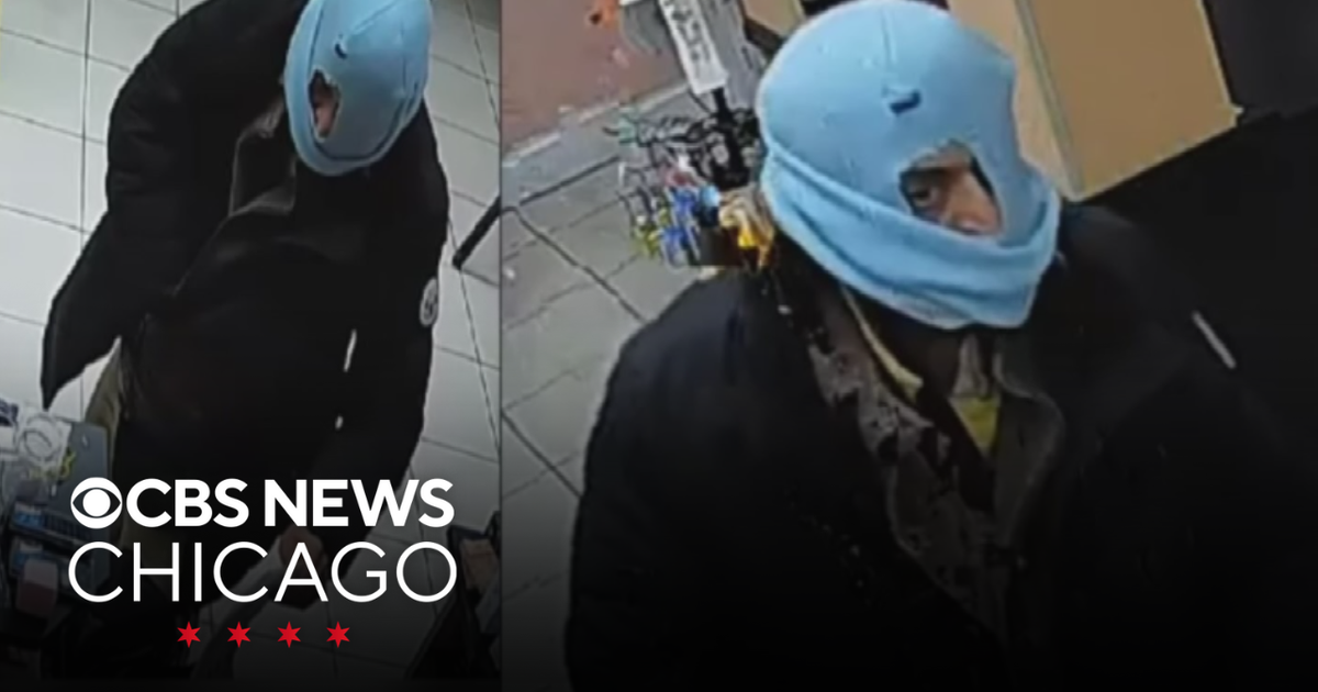 Police search for robber who hit 5 stores in Chicago last month - CBS ...