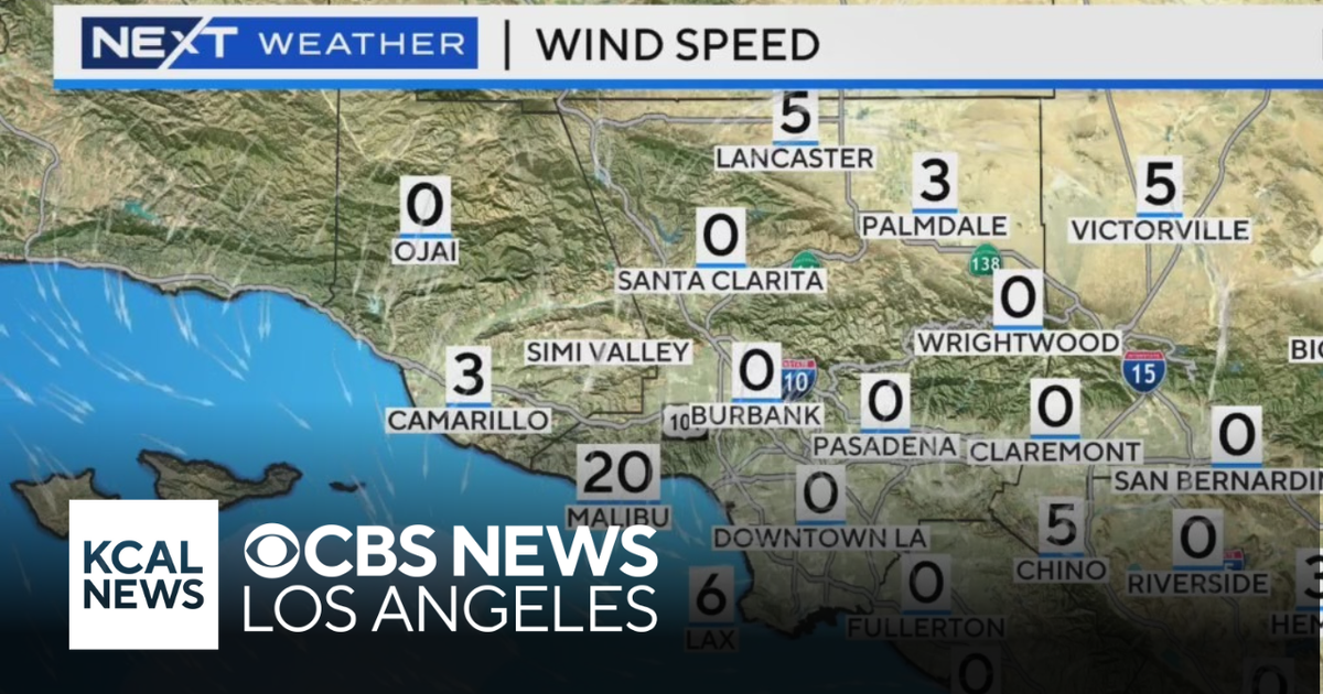 Evelyn Taft's 9 p.m. forecast | NEXT Weather - CBS Los Angeles