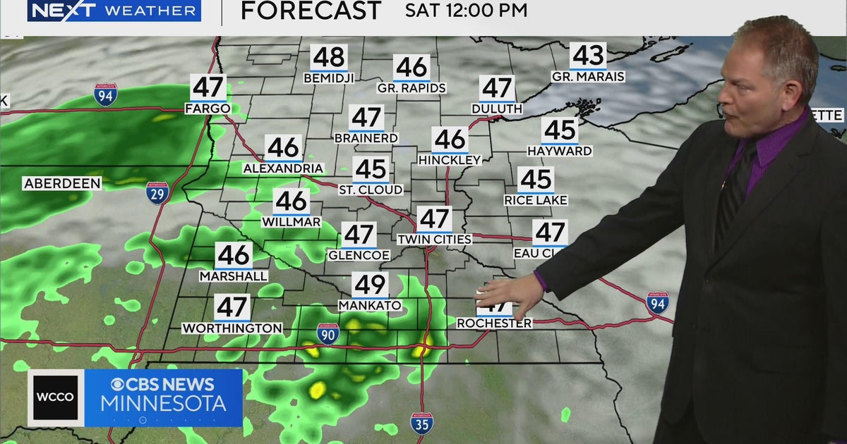 NEXT Weather: 5 p.m. forecast from Nov. 8, 2024 - CBS Minnesota