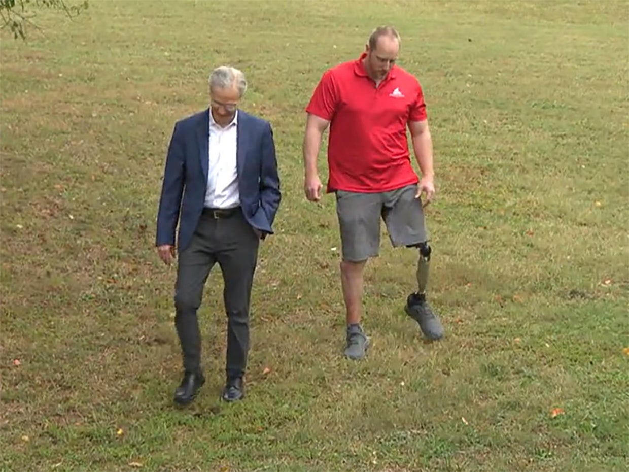 Iraq War veteran Joe Dan Worley's purposeful life - CBS News