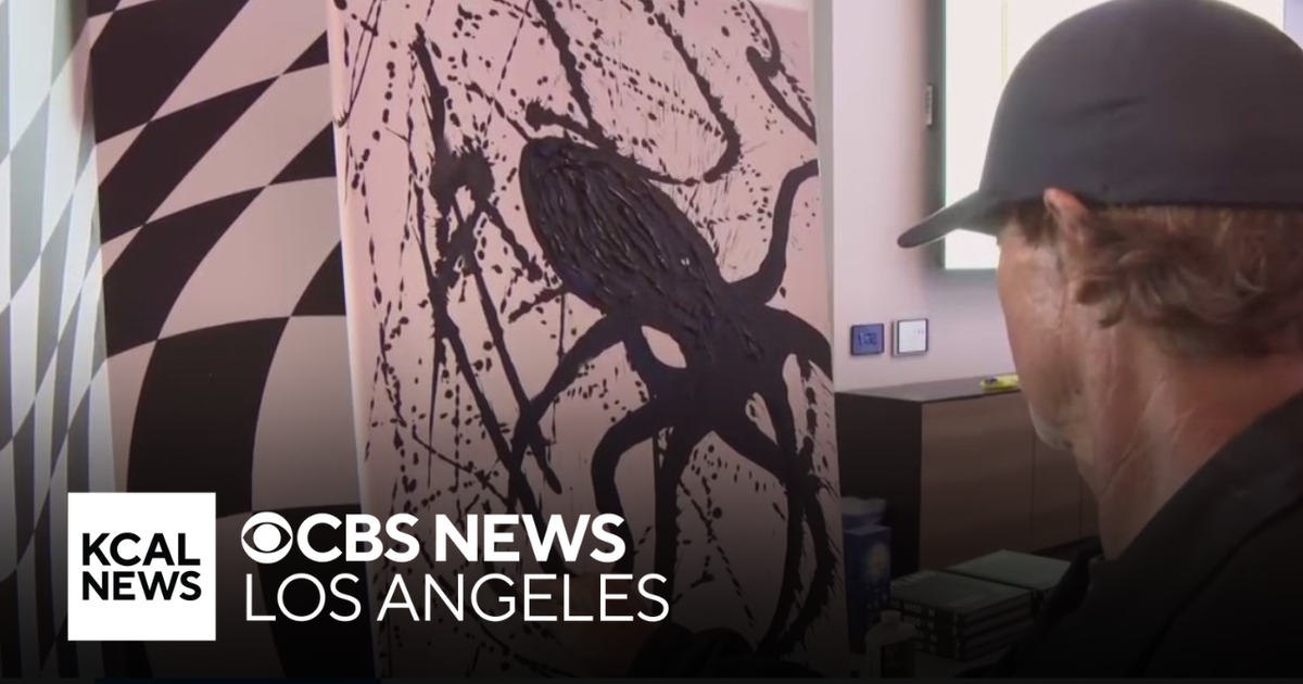 KCAL News' Dani Ruberti speaks at Wyland Foundation Gala in Costa Mesa ...