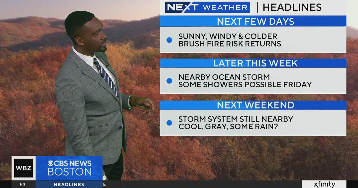 Next Weather: WBZ morning forecast for November 12, 2024 - CBS Boston