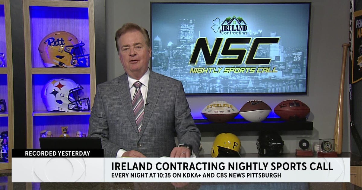 Ireland Contracting Nightly Sports Call: Nov. 11, 2024 - CBS Pittsburgh
