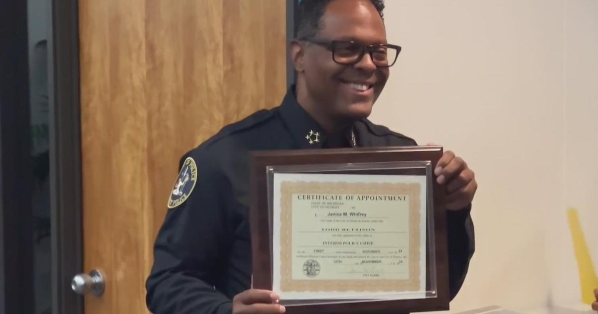 Former Detroit Deputy Mayor Todd Bettison sworn in as interim police chief - CBS Detroit