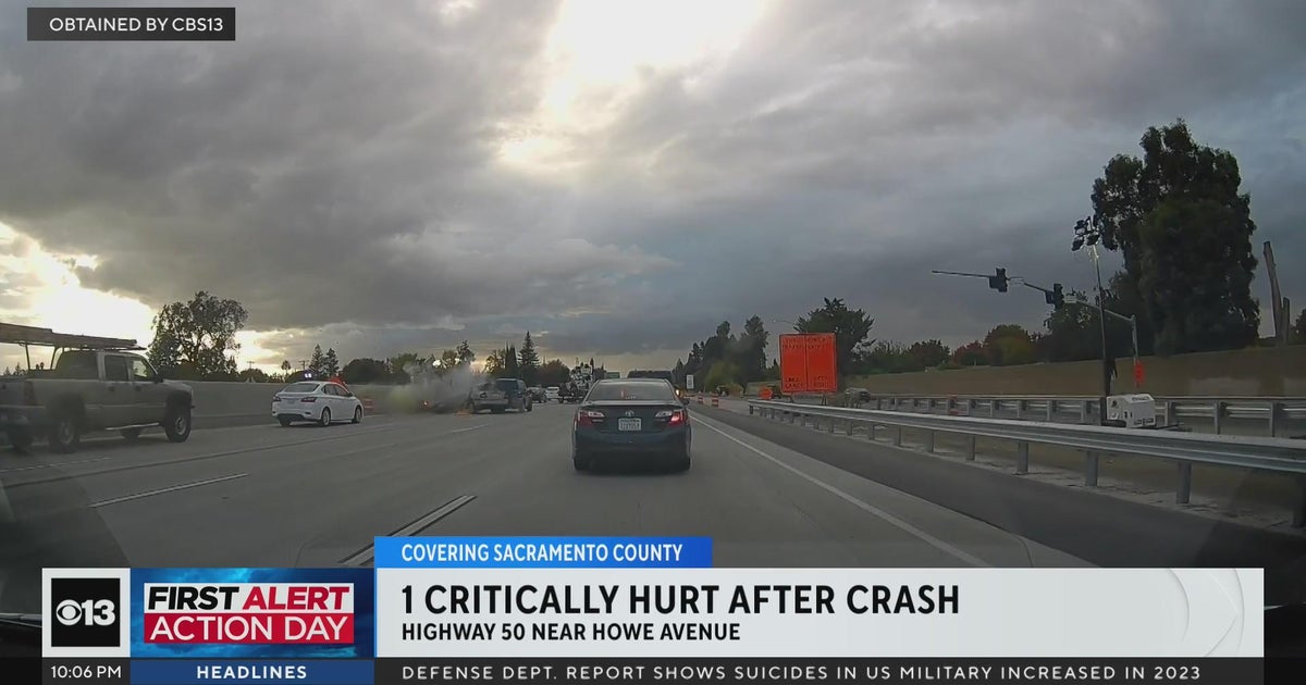 Highway 50 Sacramento Accident Today