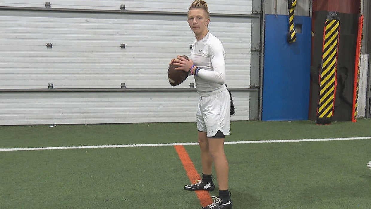 13-year-old quarterback Hudson Garrity has college football scouts ...