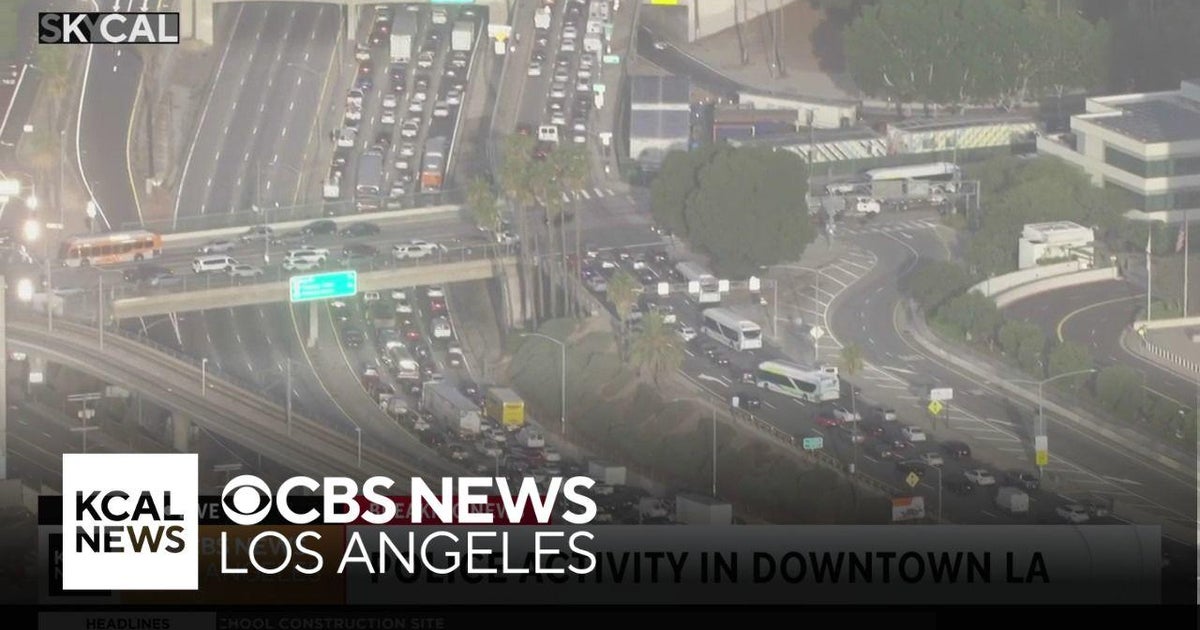Downtown Los Angeles 101 Freeway closed as first responders deal with ...