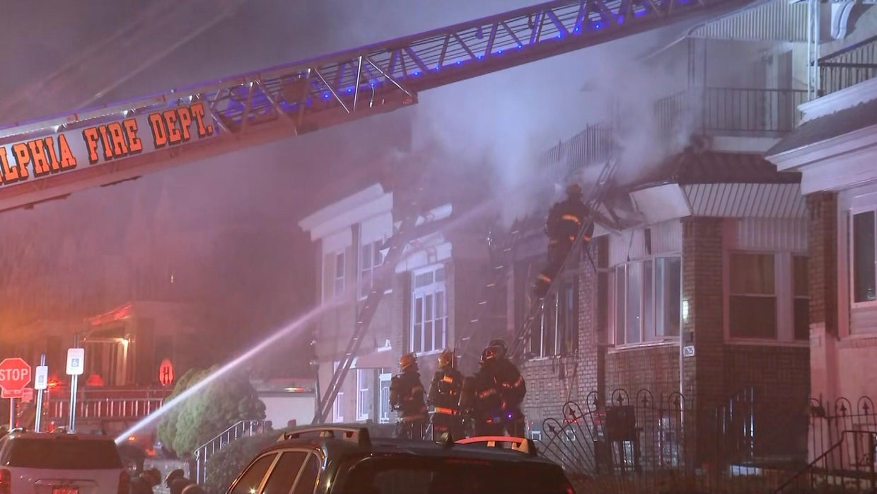 2 people taken to hospital after house fire in Northwest Philadelphia ...