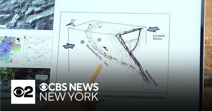 New fault line discovered in New Jersey - CBS New York