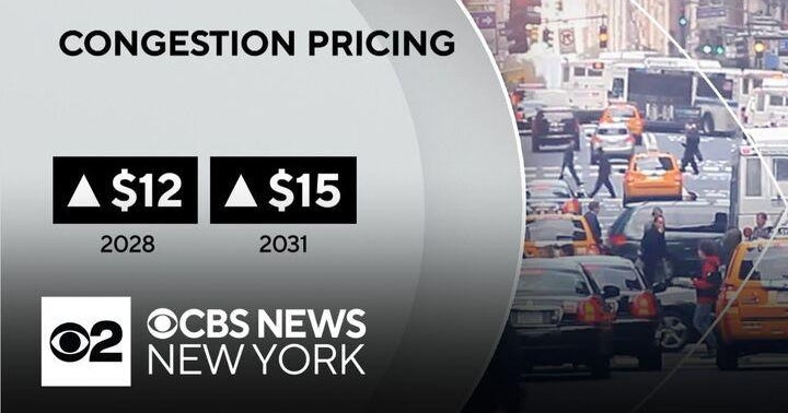 MTA board approves $9 toll for congestion pricing - CBS New York