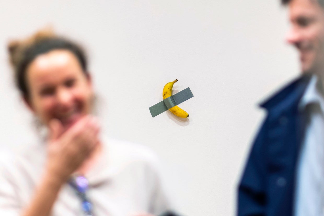 How a viral, duct-taped banana at Art Basel Miami came to be worth over ...