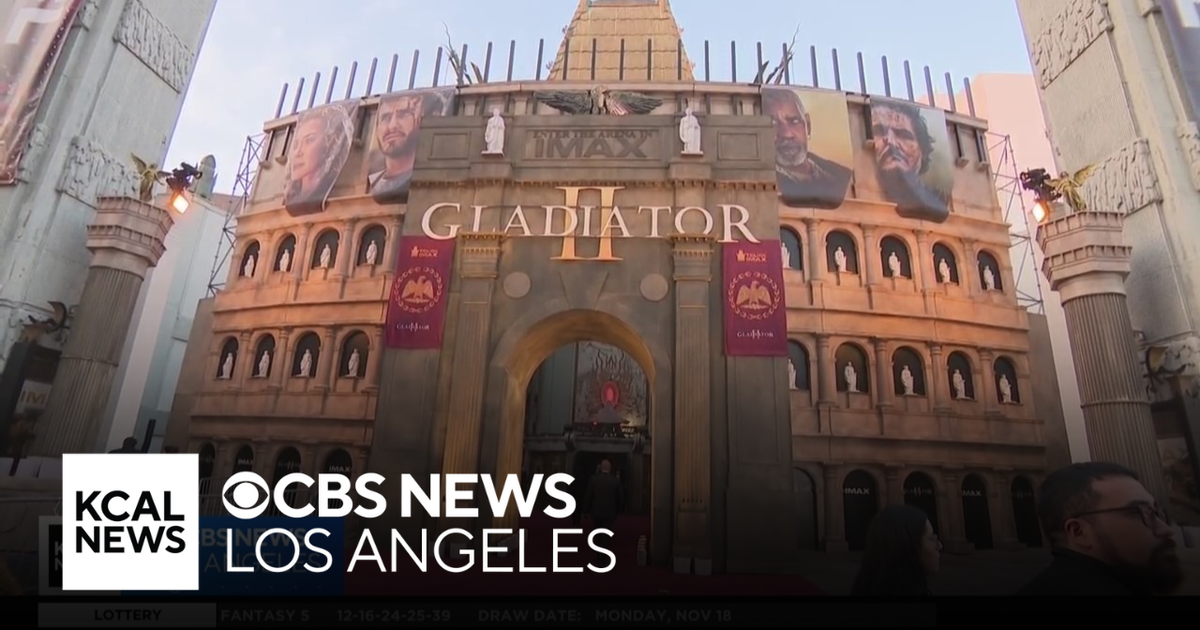 Stars hit the red carpet for debut of "Gladiator II" at TCL Chinese ...