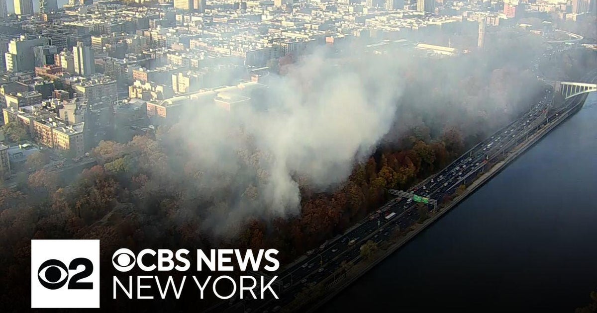 Crews battle brush fire in Washington Heights near Highbridge Park ...