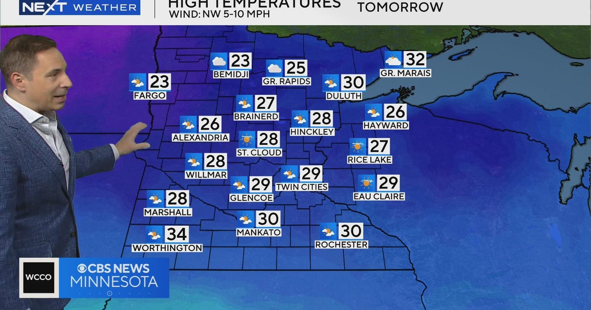 NEXT Weather: 4 p.m. forecast from Nov. 25, 2024 - CBS Minnesota
