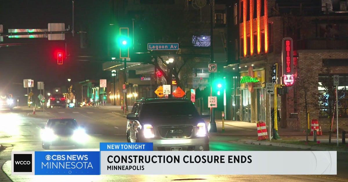 Hennepin Avenue in Uptown reopens after long closure - CBS Minnesota