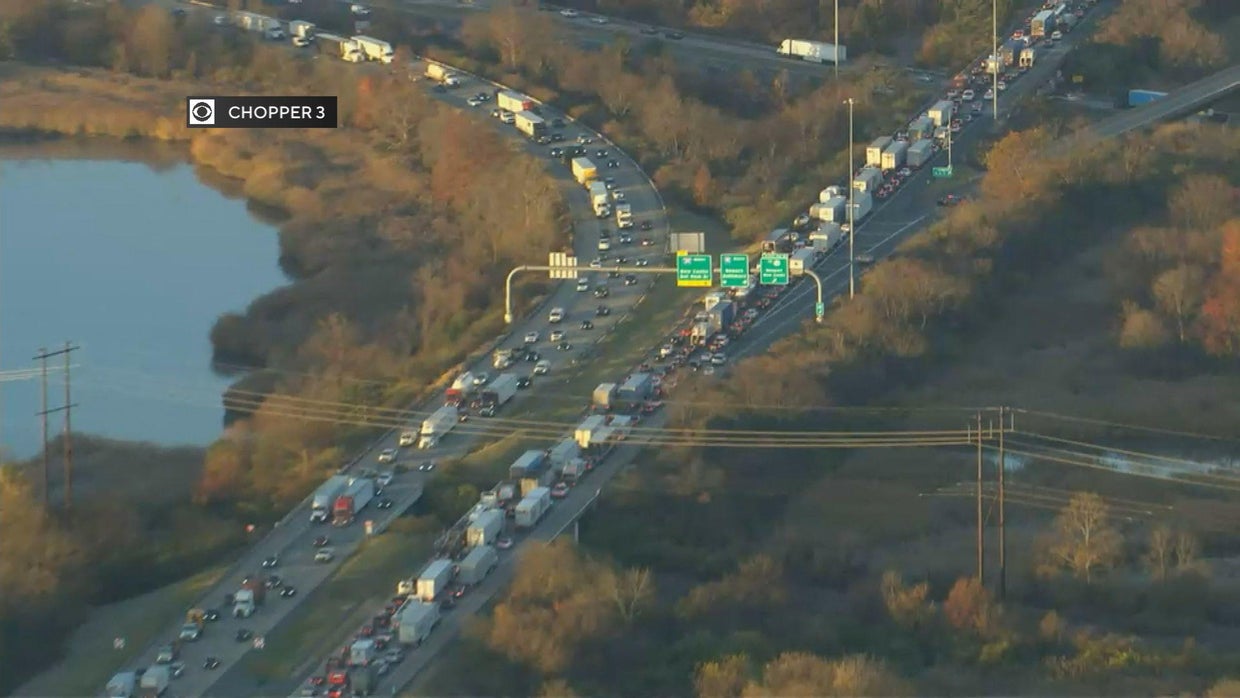 Major delays on I-95, Route 141 in Delaware after crash - CBS Philadelphia