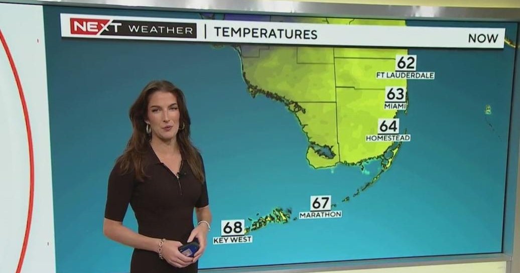 South Florida 7 a.m. weather forecast for 12/01/24 - CBS Miami