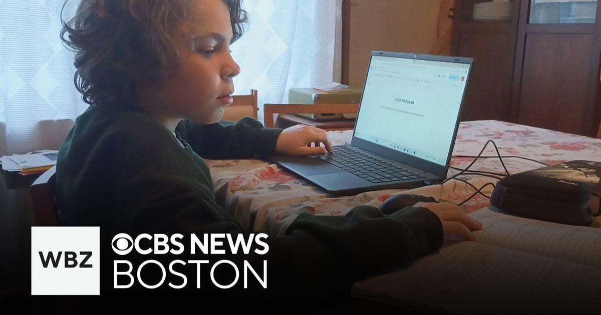 Boston boy publishes newspaper, brings neighborhood together - CBS Boston