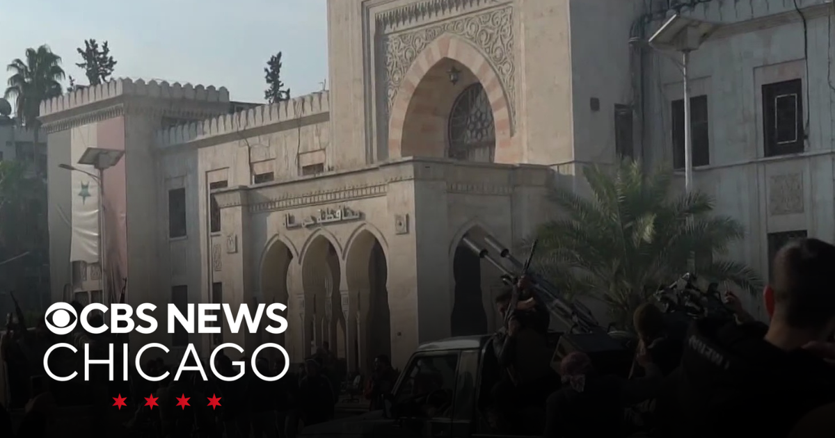 Rebels closing in on third-largest city in Syria - CBS Chicago