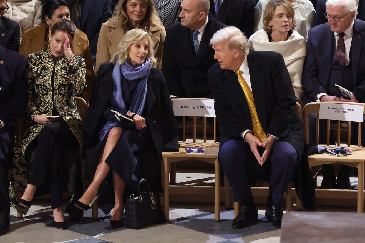 Trump uses photo of himself with first lady Jill Biden to announce new ...